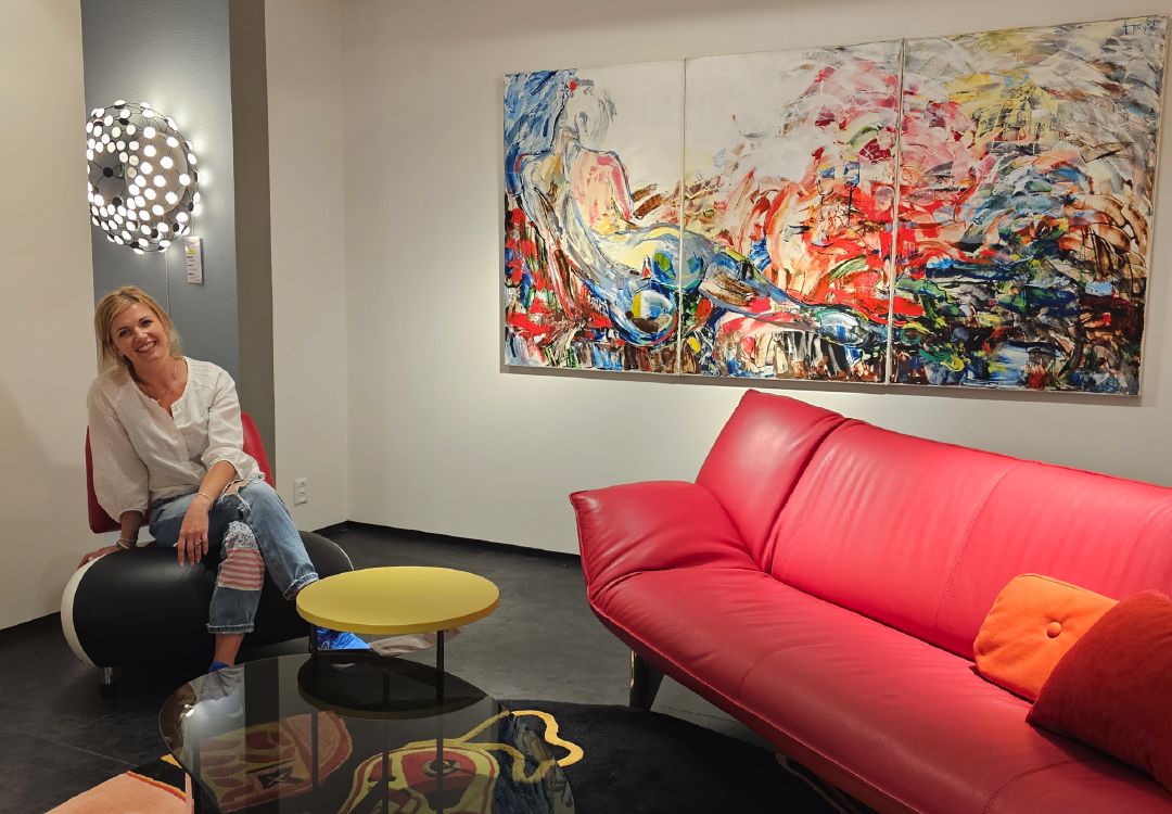 Expositie van Natalia Polischuk bij Van Til Interieur